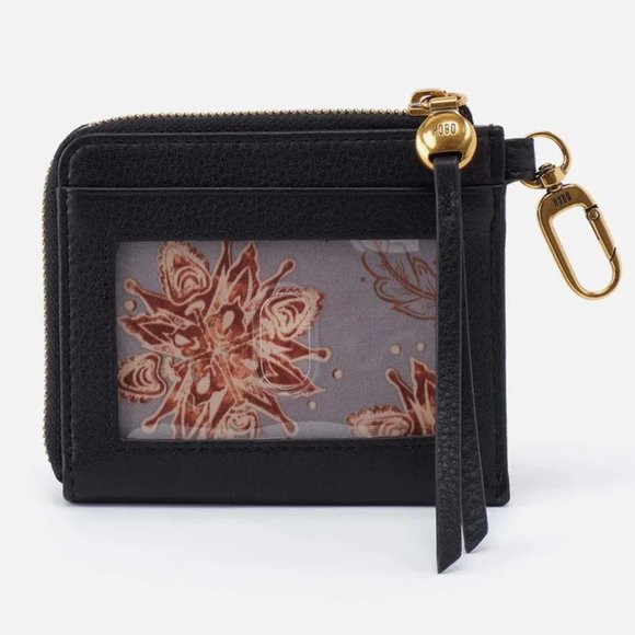 Bags | Nwt New Hobo Flip Go Clip Wallet Black Leather Retired Rare ...
